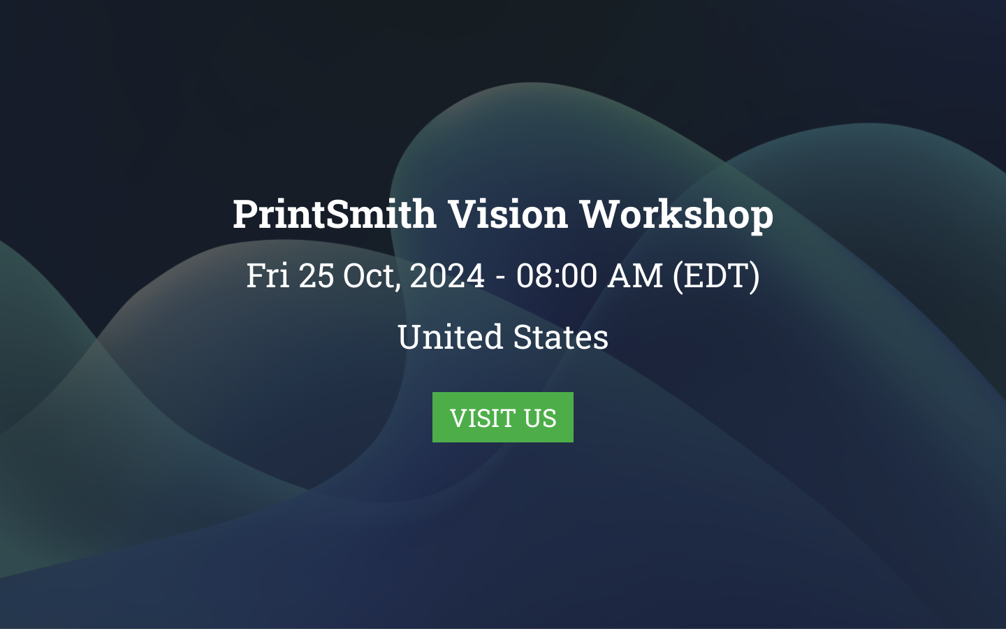 PrintSmith Vision Workshop